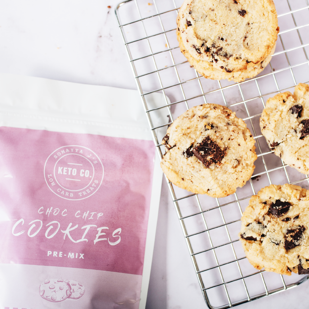 KETO CHOCOLATE CHIP COOKIES PRE MIX