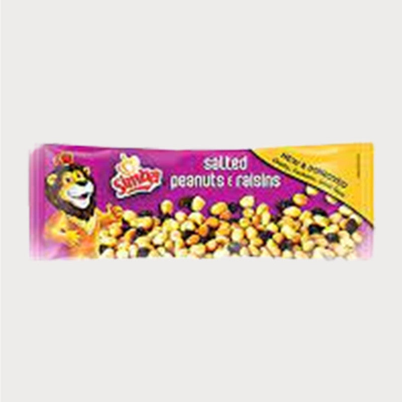 SIMBA SALTED PEANUTS & RAISINS 60G