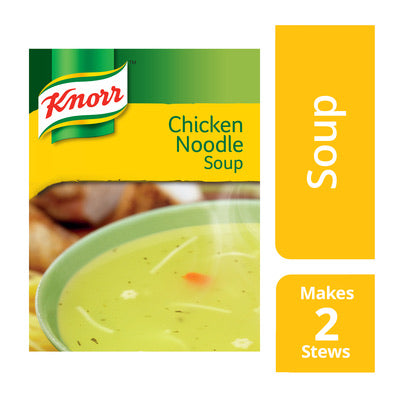 KNORR PACKET SOUP 50G CHICKEN NOODLES