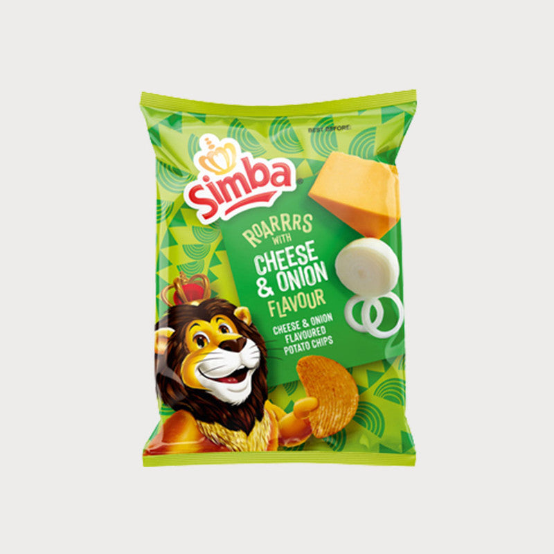 SIMBA CHIPS 120G CHEESE & ONION