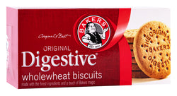BAKERS DIGESTIVE WHOLEWHEAT BISCUITS 200G